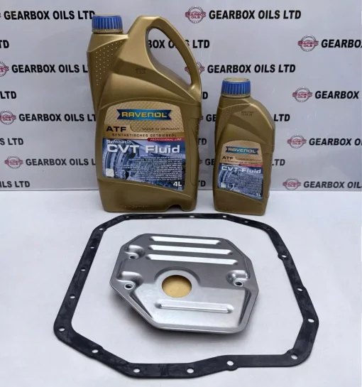 TOYOTA ESTIMA K111 K112 CVT AUTOMATIC GEARBOX OIL 5L FILTER GASKET KIT ...