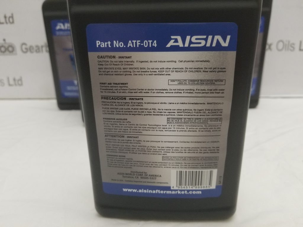 Toyota A960E Automatic Transmission 5L Aisin T-IV, Filter and Gasket ...