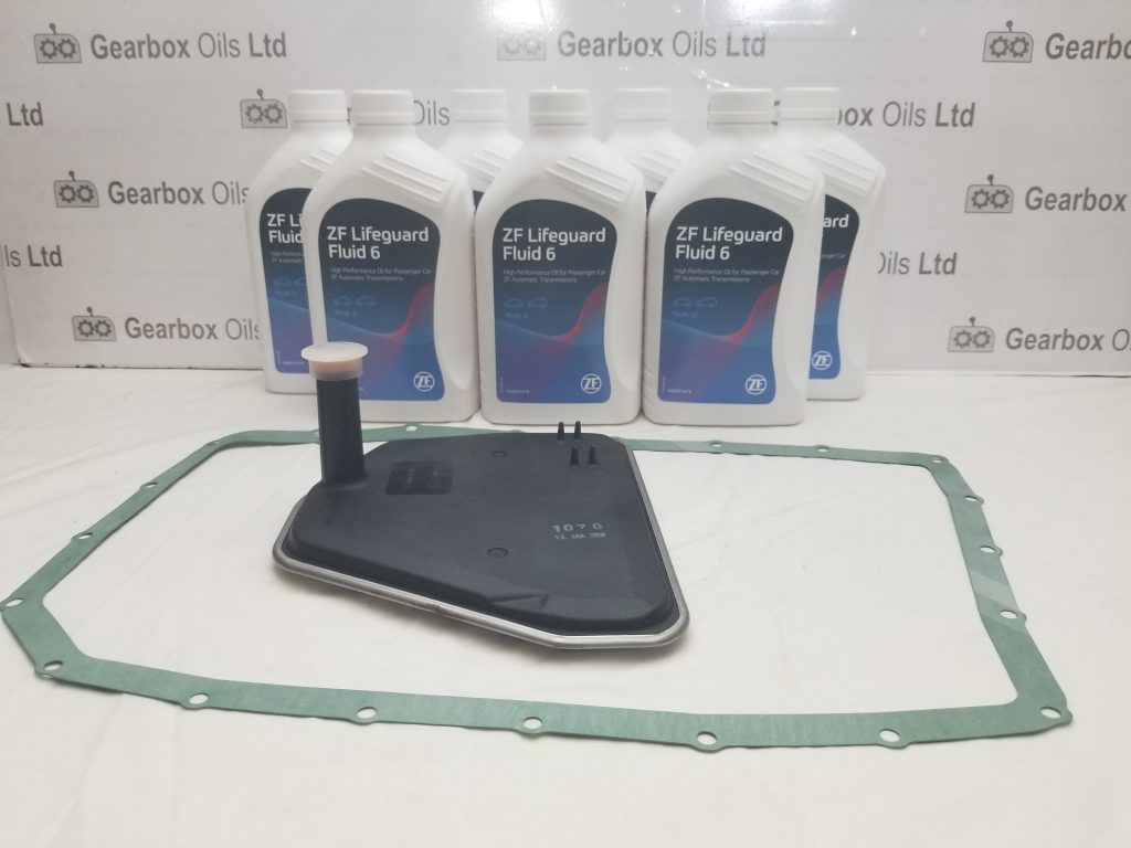 Genuine 6hp26 6 Speed Automatic Transmission Filter Gasket and Oil 7L ...