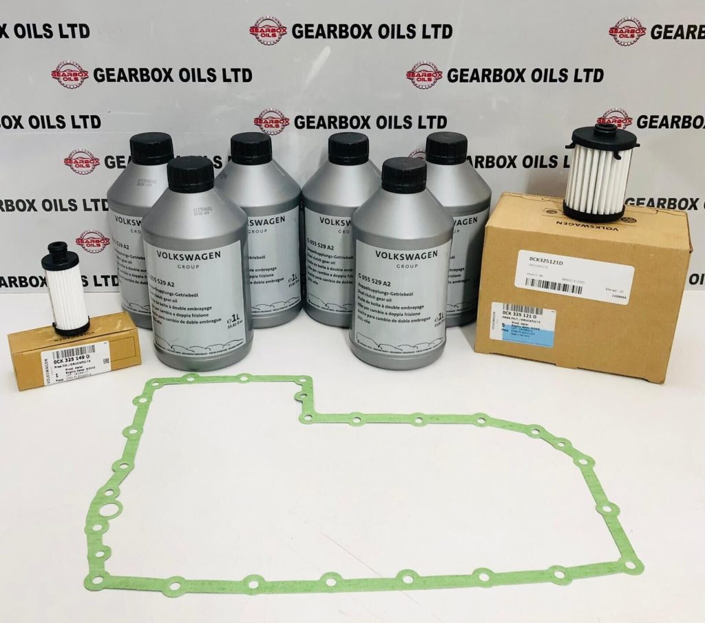 GENUINE AUDI VW 0CK 7 SPEED AUTOMATIC GEARBOX FILTERS GASKET OIL 6L ...