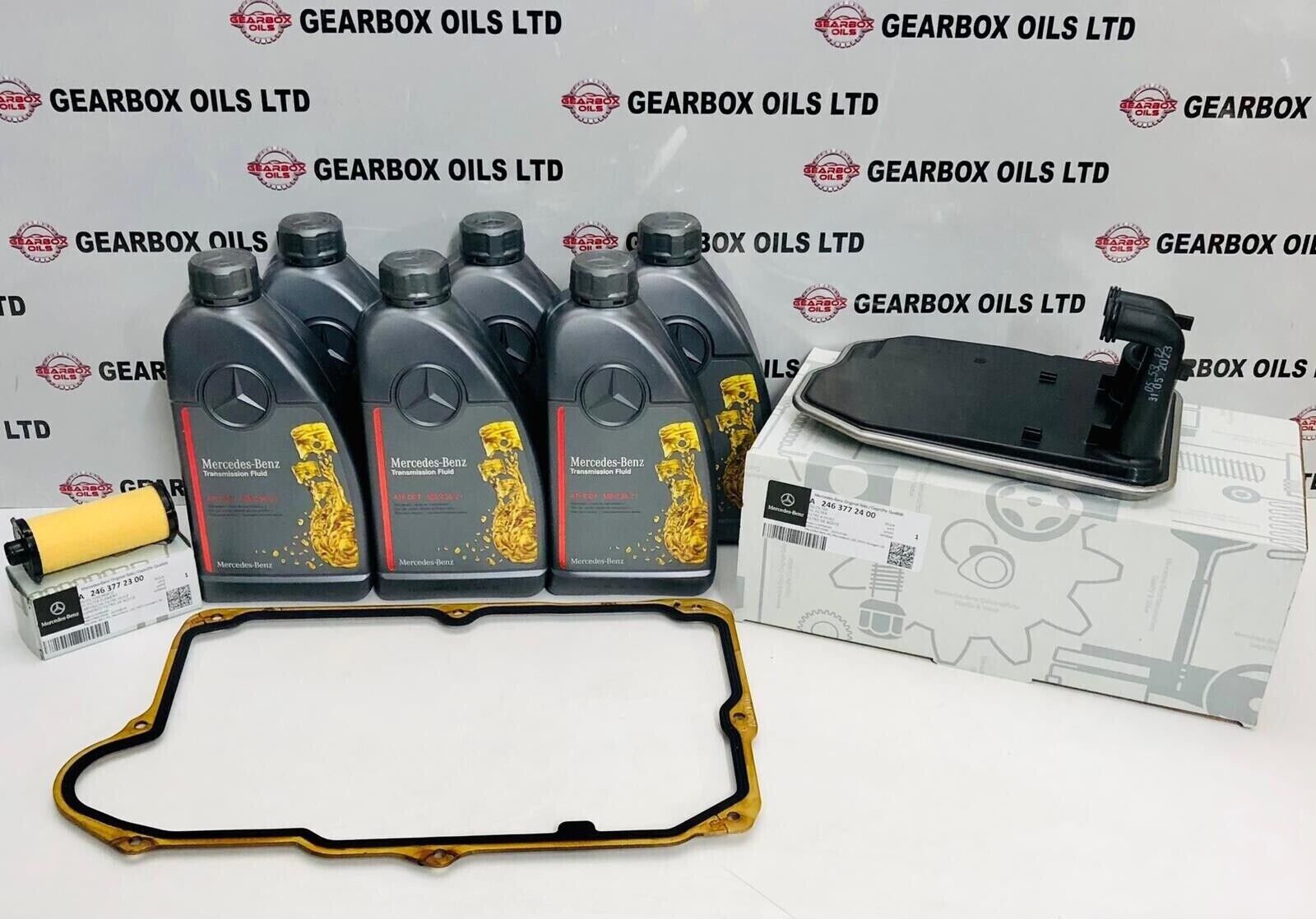 GENUINE MERCEDES 7 SPEED DCT 724.0 AUTO GEARBOX OIL FILTERS GASKET ...