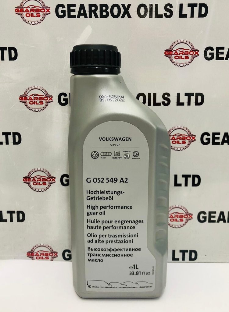 GENUINE AUDI VW SEAT SKODA 0CK MANUAL SIDE GEAR OIL G052549A2 (1 LITRE ...