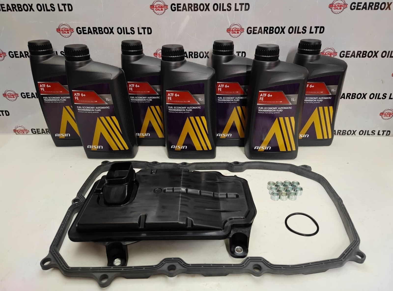GENUINE VW TOUAREG HYBRID 0C8 AUTOMATIC GEARBOX OIL 7L FILTER GASKET ...